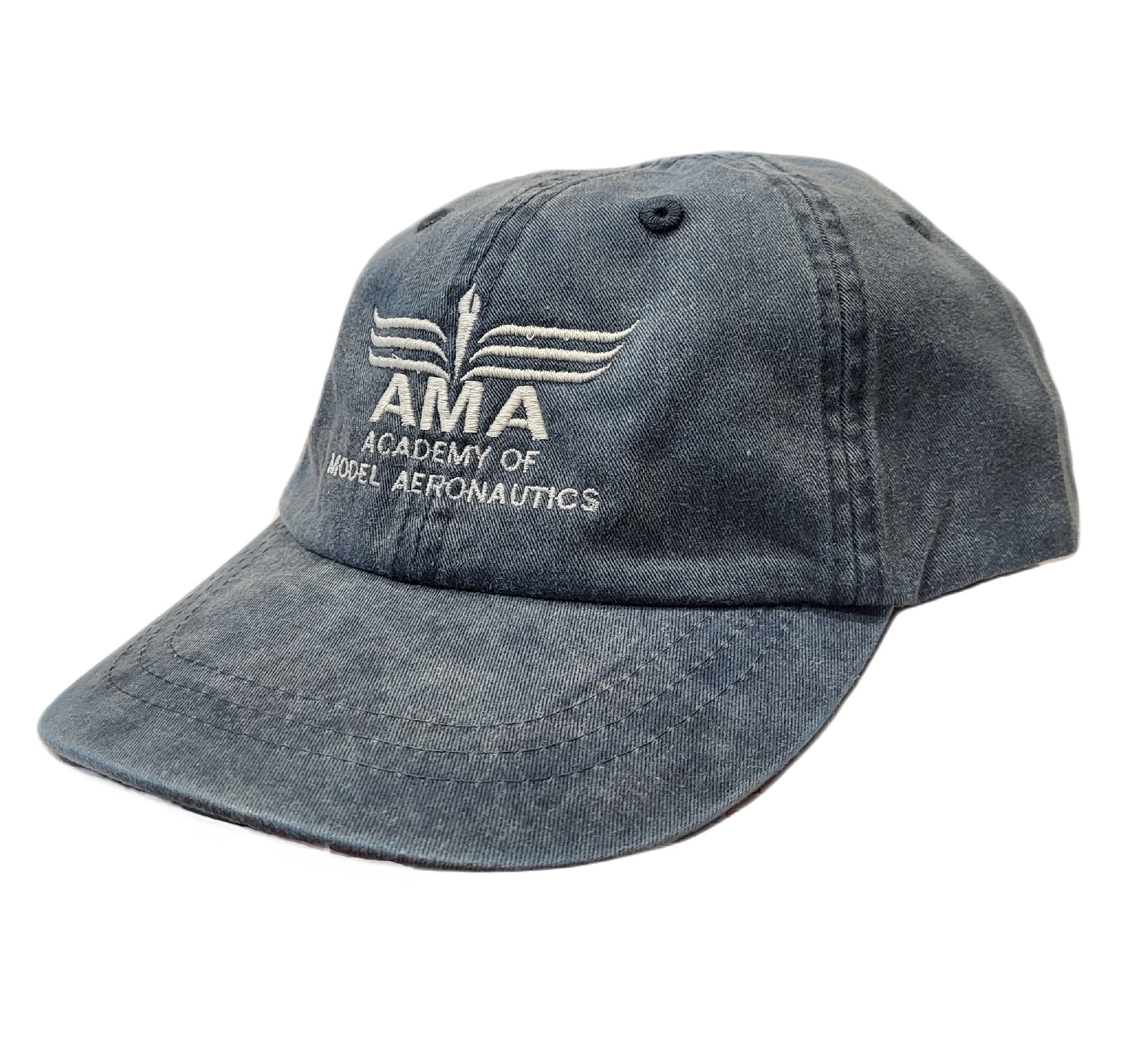 8517 Midnight Blue Pigment Dyed Cap | Academy of Model Aeronautics