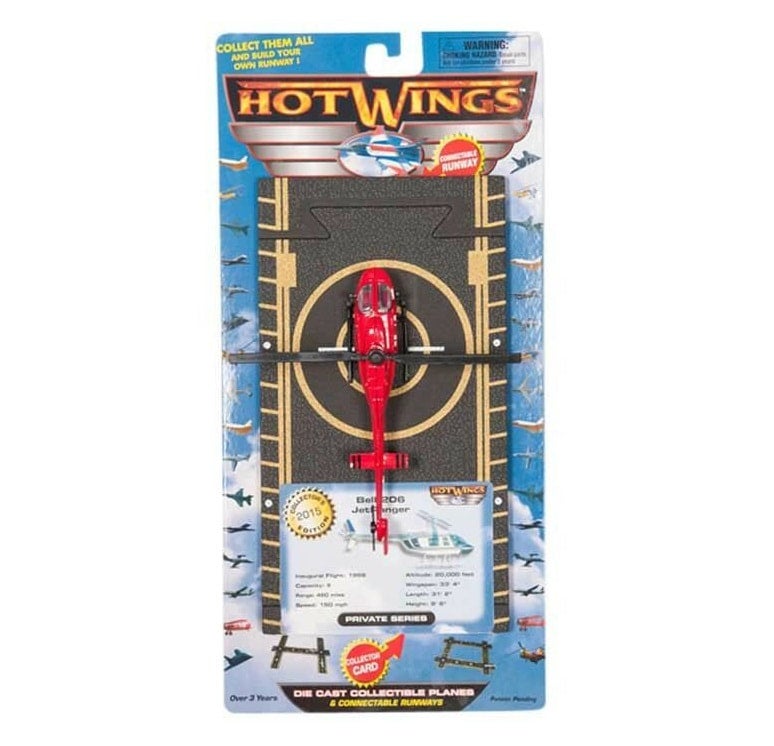 5021 Hot Wings Bell Jet Ranger Red | Academy of Model Aeronautics