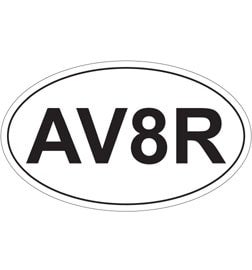 6016 Decal AV8R Euro | Academy of Model Aeronautics